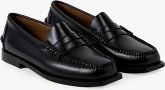 Sebago Ledermokassins - Schwarz