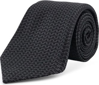 Kiton Homme, Accessoires, Noir, Taille: ONE Size Silk Tie