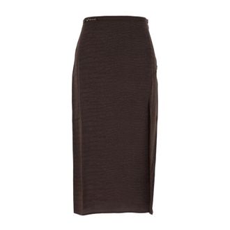 Jacquemus La Jupe Notte - - Skirts - Damen - Braun - S