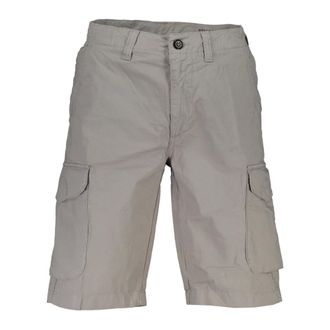 North Sails Homme, Shorts, Gris, Taille: W30 Short Bermuda Gris Regular Fit Logo