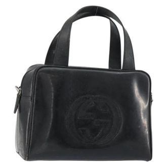 Gucci Pre-owned Handtasche aus beschichtetem Canvas - - Pre-owned - Damen - Schwarzk - ONE SIZE
