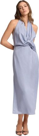 Kocca Femme, Robes, Bleu, Taille: 44 FR Halterneck Pure Verve Dress
