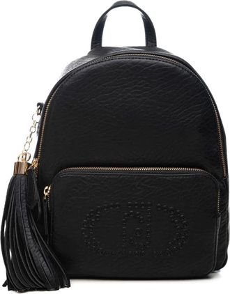 Liu Jo Femme, Sacs, Noir, Taille: ONE Size Logo Backpack