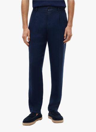 Tommy Hilfiger Pantalon chino New York Label en lin