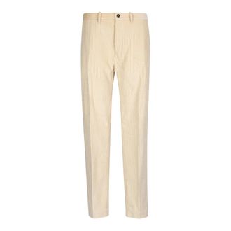 Nine In The Morning Wei&szlig;e Baumwollhose Minimalistischer Stil - - Trousers - Herren - Beige - L