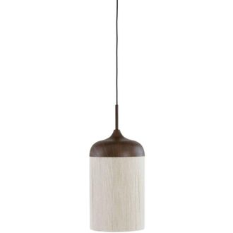 Light & Living Light&living - suspension - Dania - beige marron - coton m&eacute;tal