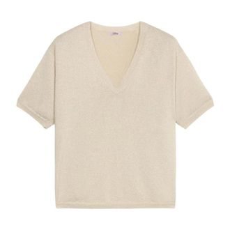 Oltre Damen, Strickwaren, Beige, SGr&ouml;&szlig;e