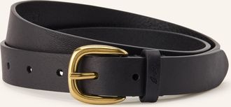 HUGO BOSS Lederg&uuml;rtel Narsi schwarz