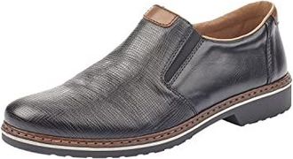 Rieker Homme 16563 Mocassins, Noir (Schwarz/Mogano), 44 EU X-Large