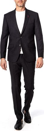 Roy Robson Herren Anzug grau