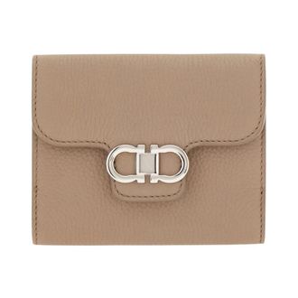 Ferragamo Franz&ouml;sische Brieftasche - - Accessories - Damen - Beige - ONE SIZE