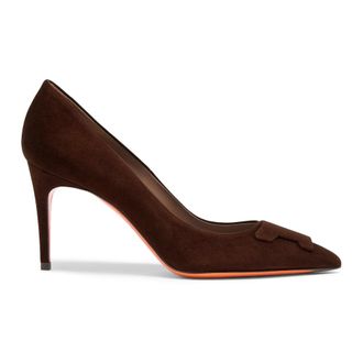 Santoni Sibille Pump - Femme - Chaussures - Brun - Taille: 36 EU