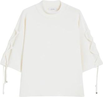 Max Mara Damen, Blusen & Hemden, Wei&szlig;, SGr&ouml;&szlig;e