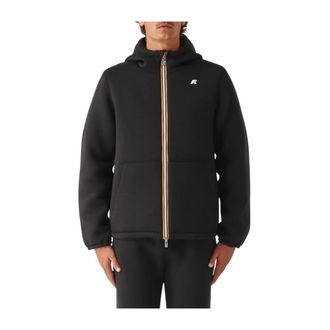 K-Way Jack Spacer Nylon Double - Homme - Sweatshirts et sweats &agrave; capuche - Noir - Taille: L
