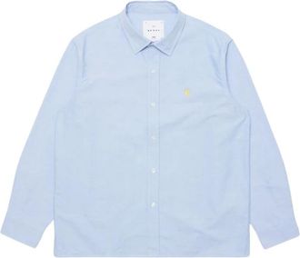 Edwin Homme, Chemises, Bleu, Taille: L Casual Chemises