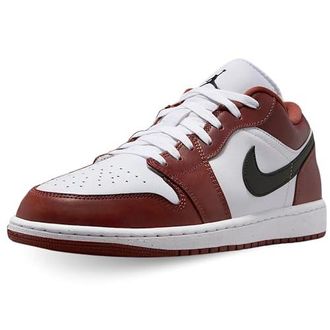 Nike Nike Chaussures Air Jordan 1 Low Se Code HF3148-102 Blanc, Blanc Bordeaux Noir, 42 EU