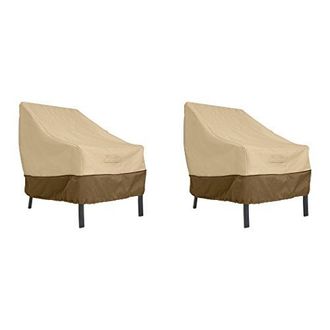 Classic Accessories Veranda Gartenstuhlbezug, wasserabweisend, 96 cm, 2 St&uuml;ck