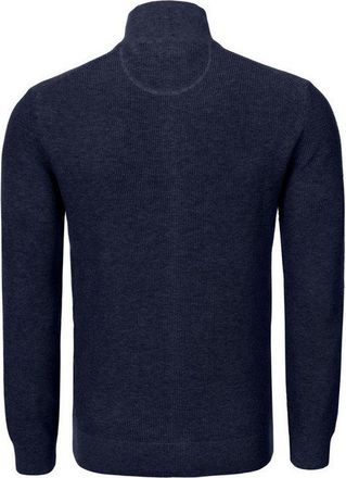 GANT Strickjacke Micro Textured Cotton Zip Herren Sweatjacke, Feinstrickjacke, Grobstrickjacke, Wolljacke, Cardigan