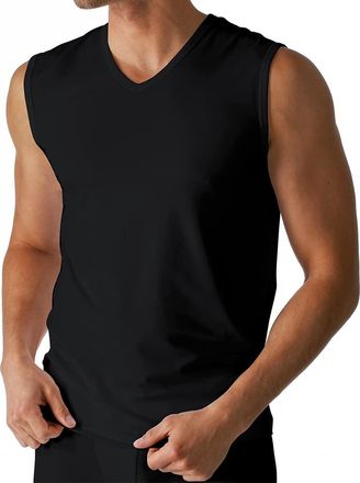 Mey Dry Cotton 460 - Muskel Shirt - Unterhemd - 2er Pack (6 Schwarz)