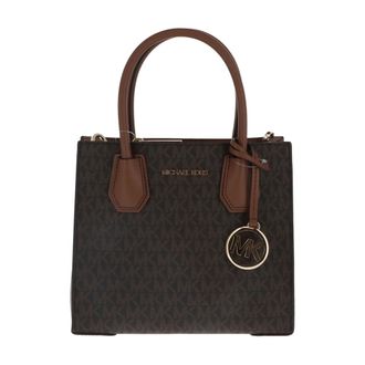 Michael Kors Nieten Leder Schultertasche - - Bags - Damen - Braun - ONE SIZE