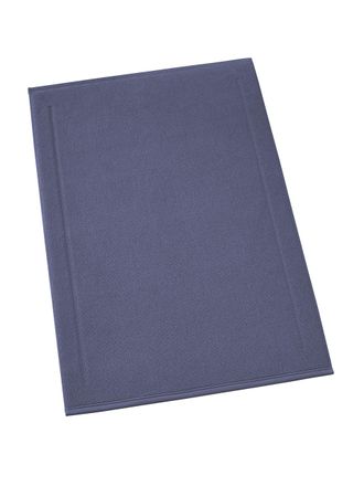 De Witte Lietaer Contessa Luxe Badteppich, Baumwolle, Saphirblau, 70 x 120 cm