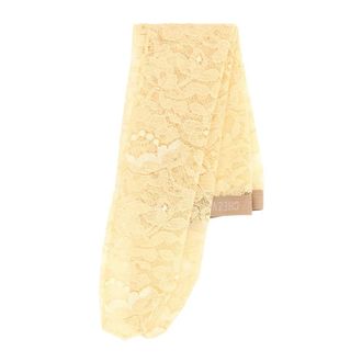 Valentino Garavani Femme, Sous-v&ecirc;tements, Jaune, Taille: 38/40 FR Gambaletto Pizzo