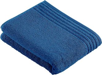 Vossen Badetuch Vienna Style Supersoft Farbe deep blue blau Größe 80x160cm