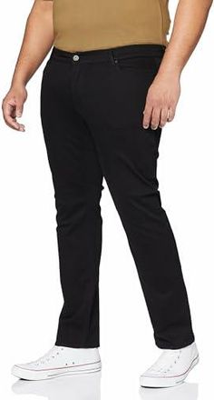 Brax Style Chuck Hi-Flex : Cinq Poches Jeans, Noir (Perma Black 01), 38W / 30L Homme