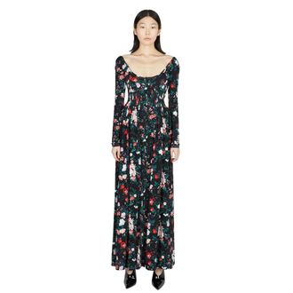 Paco Rabanne Blumenkleid - - Dresses - Damen - Mehrfarbig - S