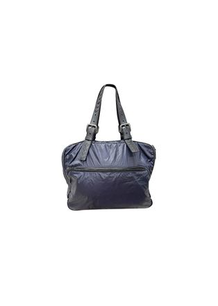 Bottega Veneta Intrecciato Leather Trimmed Nylon Tote Bag