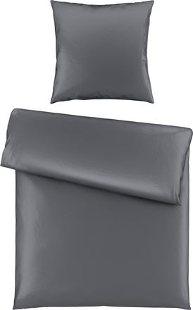 Novel Bettwäsche Segesta, Anthrazit, Textil, Abstraktes, 135x200 cm, pflegeleicht, schadstoffgeprüft, Schlaftextilien, Bettwäsche, Bettwäsche