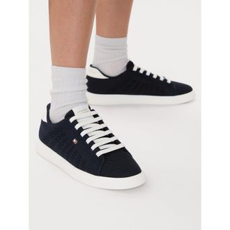 Tommy Hilfiger Sneakers Tommy Hilfiger Th Icon Light Knit Sneaker FW0FW09401 Schwarz