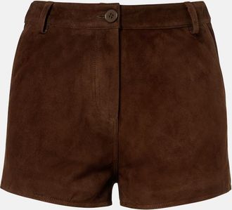 Nour Hammour Short Leontine en daim