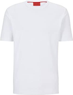 HUGO BOSS Dozy T-Shirt, Blanc 100, S Homme