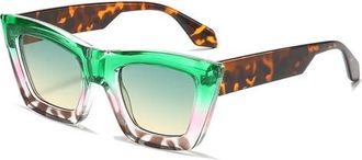 Generic Lunettes De Soleil Dext&eacute;rieur For Hommes Et Femmes, Id&eacute;ales For Les Vacances Trajets Domicile-travail. D&eacute;coratives(Green)