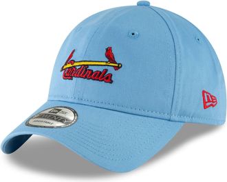 New Era St. Louis Cardinals MLB Core Classic Blau Verstellbare 9Twenty Cap - One-Size