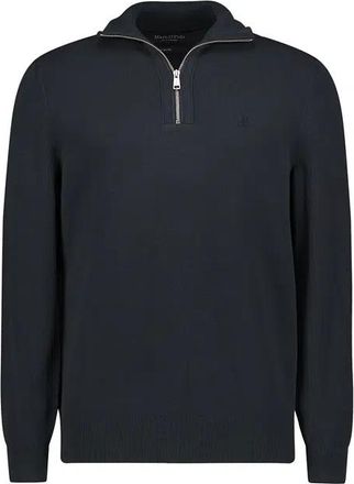 Marc O'Polo Herren Pullover blau unifarben