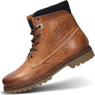 Bugatti Homme 321-aoq30 Bottes avec Doublure Froide, Cognac, 41 EU