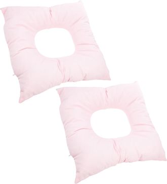 Frcolor 2st&uuml;cke Sch&ouml;nheitskissen Aus B&uuml;rokissen F&uuml;r Massagekopfst&uuml;tze Gesichtsmassagekissen F&uuml;r Massageliegen Kopfst&uuml;tzkissen F&uuml;r Hautpflege Im Kosmetikstudio