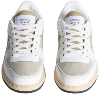 Maison Kitsun&eacute; Low-Top Sneaker - Maison Kitsune Sneakers Beige - Gr. 40 (EU) - in Beige - f&uuml;r Damen