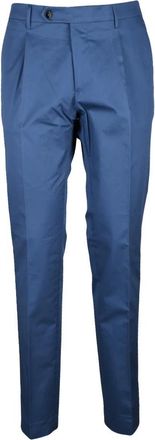 Berwick 1707 Homme, Pantalons, Bleu, Taille: XL Pantalone