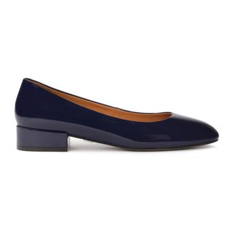 Kazar Marineblaue lackierte Pumps auf einem Pfosten - - Shoes - Damen - Blau - 37 EU