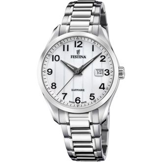Festina Homme, Accessoires, Gris, Taille: ONE Size Montre Classic Sapphire