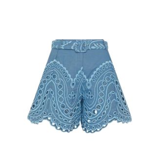 Charo Ruiz Ibiza Damen, Shorts, Blau, SGr&ouml;&szlig;e