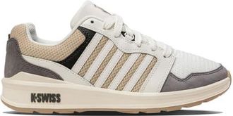 K-Swiss Rival, Basket Femme, Blanc de Blanc Doeskin Smoked Pearl, 39.5 EU