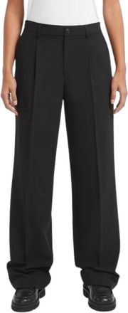 Guess Femme, Pantalons, Noir, Taille: W27 Pantalon Large