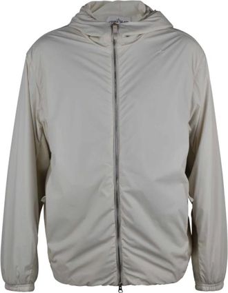 Stone Island Homme, Vestes, Blanc, Taille: 2XL Veste matelass&eacute;e l&eacute;g&egrave;re