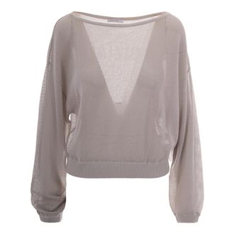 Patrizia Pepe Damen, Strickwaren, Grau, XSGr&ouml;&szlig;e