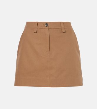 Proenza Schouler Mini-jupe White Label Silas en coton mélangé