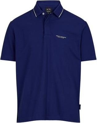 A|X Armani Exchange Polo &agrave; manches courtes en coton